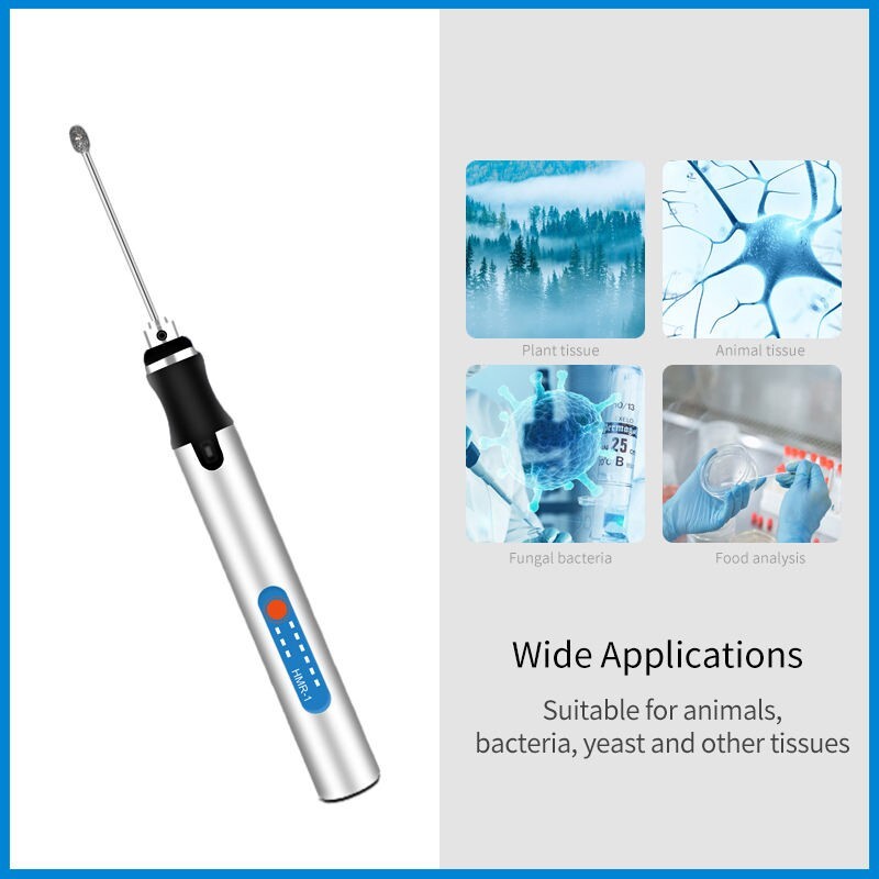 Lab Handheld Tissue Grinder Bacteria Cell Crusher Mixer With Three ...