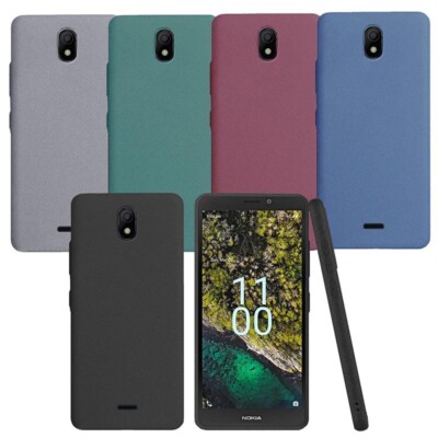 For Nokia C100 RockSand Matte Rubber Silicone case back cover | eBay