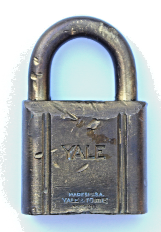 Alton Railroad - Yale Gold Signal Lock | eBay