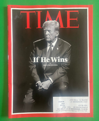 Time Magazine May 27 2024 - Donald Trump If He Wins - Complete Issue | eBay