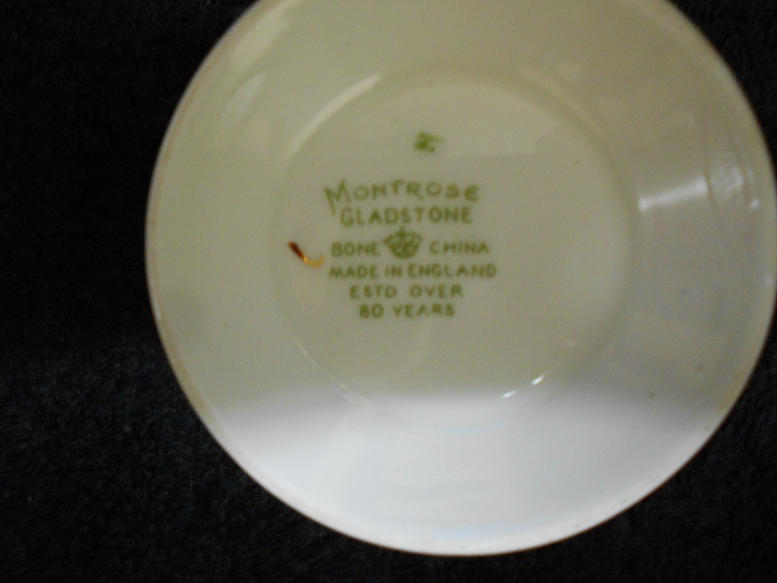 VINTAGE GLADSTONE BONE CHINA 20 PIECE TEA SET MONTROSE PATTERN CUPS ...