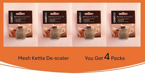 4 x Mesh Kettle Descaler Furring Scale Remover Ball | eBay UK