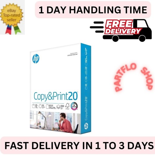 HP Printer Paper - Copy And Print, 20 lb., 8.5" x 11", 500 Sheets, 1 ...