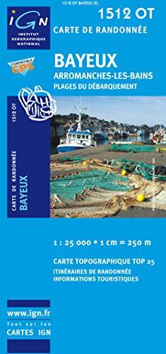 Bayeux / Arromanches-les-Bains / Pl... by IGN Institut Géograp Sheet ...