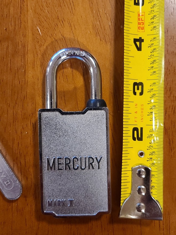 Mercury Mark II Magnetic Padlock Vintage lock. Classic, Lock, Locksmith ...