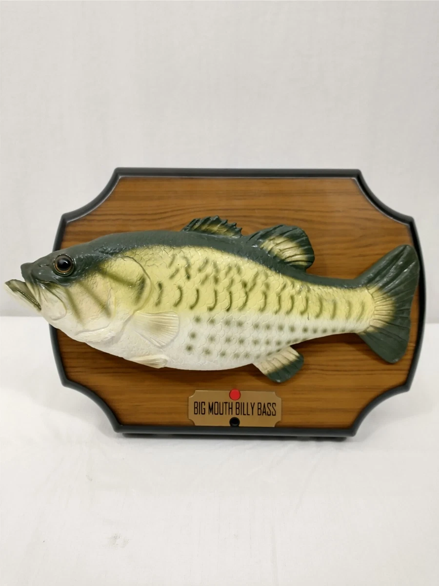 Vintage 1999 Big Mouth Billy Bass Edelstein Weihnachten singender Fisch ...