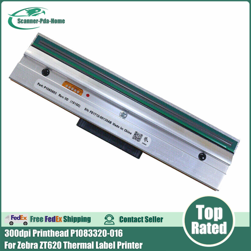 OEM 300dpi Printhead For Zebra ZT620 Thermal Label Printer P1083320-016 ...