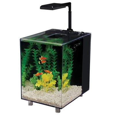 Water-World Prism Nano Aquarium Kit – Includes Integrated Filter, 2 ...