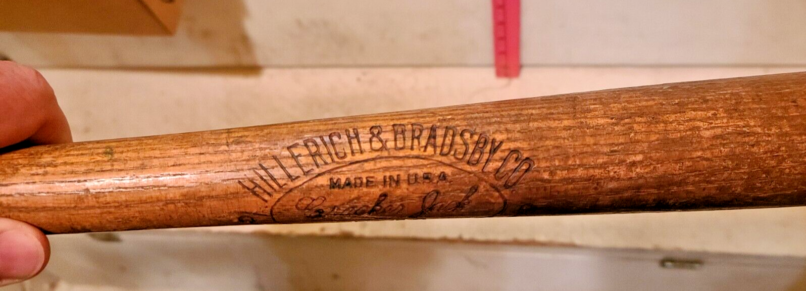 Vintage Hillerich Bradsby No 2 Cracker Jack Special Wood Baseball Bat ...