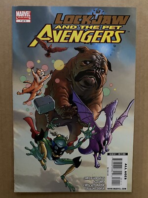 Lockjaw And The Pet Avengers #1 Marvel Comic Book 2009 | eBay