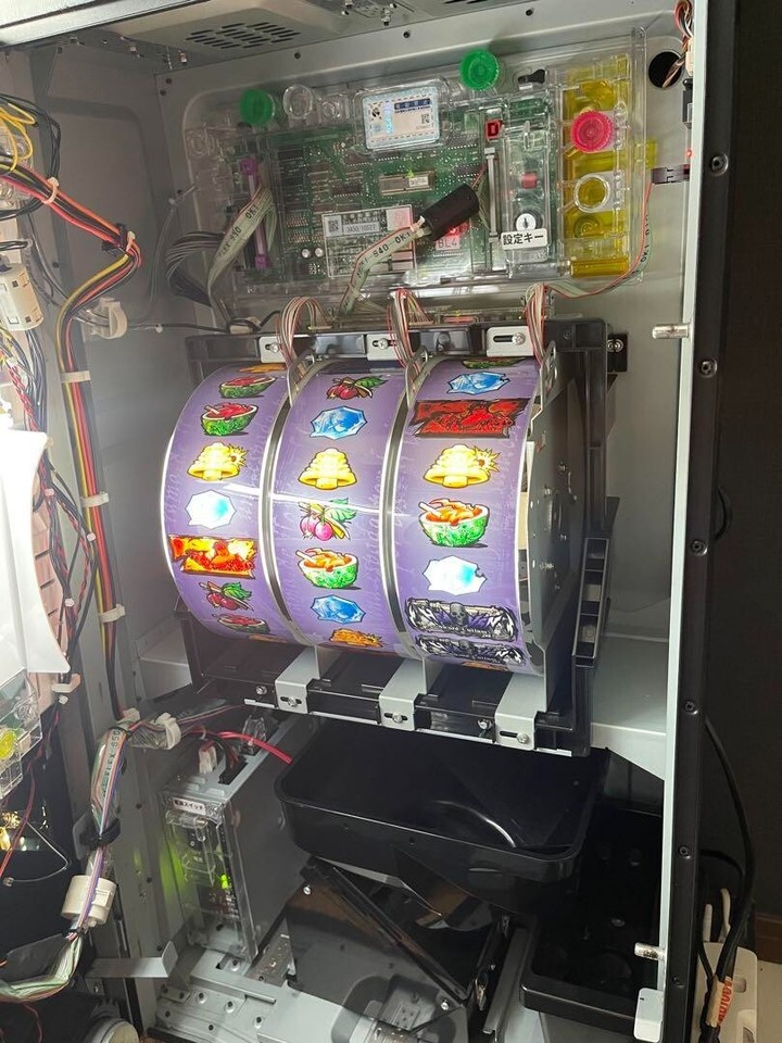 Black Lagoon Zero Japanese Slot Machine Pachi-Slot Pachislo Coinless ...