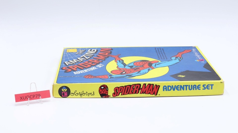 The Amazing Spider-Man Adventure Set Colorforms 1974 Marvel Comics ...