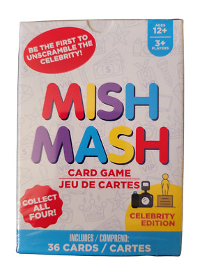 Mish Mash Card Game - New - Celebrity Edition | eBay