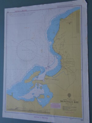 Marine Map / Montego Bay - Jamaica | eBay