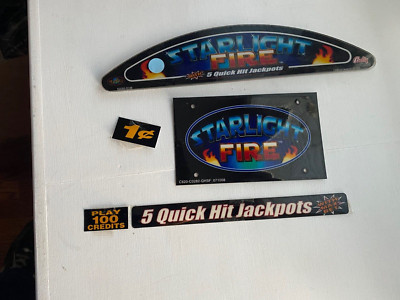 Bally S9000 STARLIGHT FIRE QUICK HITS KIT NO SOFTWARE | eBay