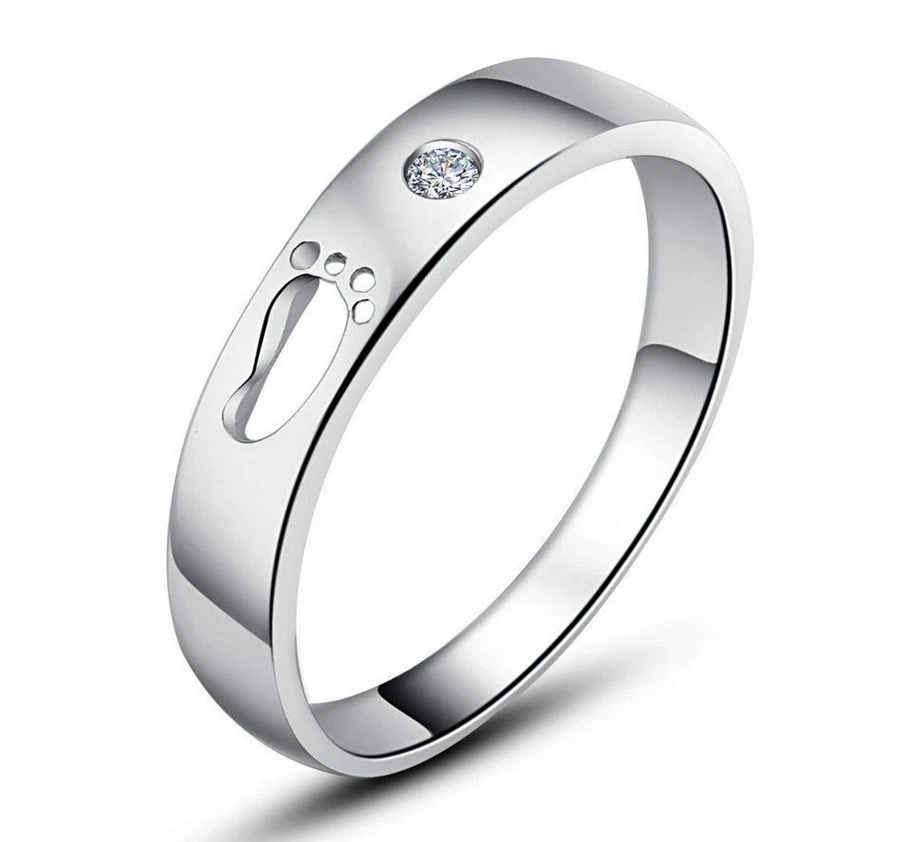 Promise Rings For Men White Gold