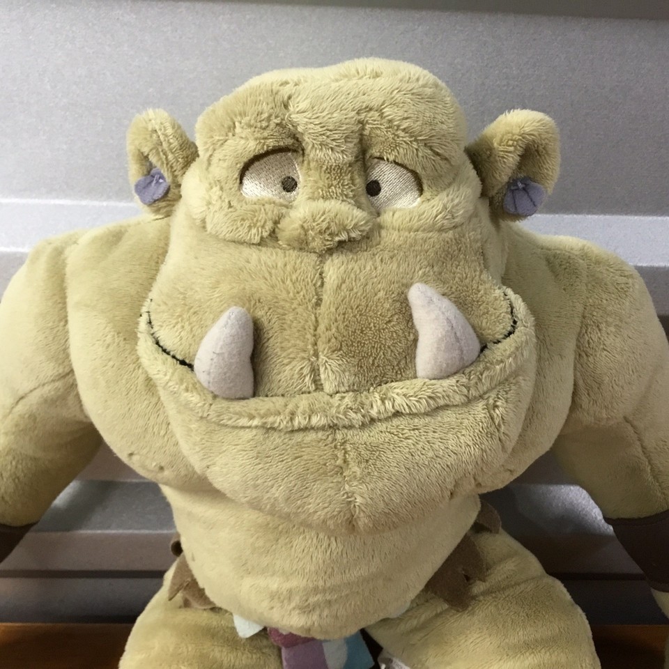 Disney Store Enchanted Movie Troll Ogre Green Plush Stuffed Animal | eBay