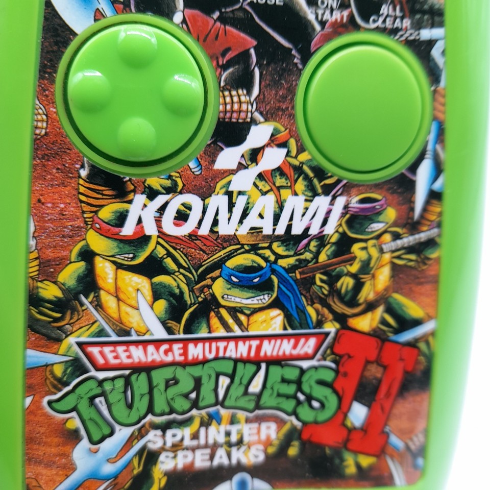 Konami TMNT 25th Anniversary Vintage Retro Handheld LCD Game (#H1/14 ...