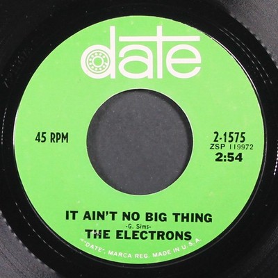 ELECTRONS: it ain't no big thing / in the midnight hour DATE 7" Single ...