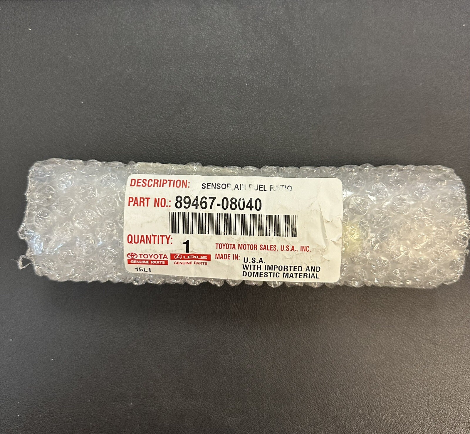 Toyota Air Fuel Ratio Sensor 89467-08040, Brand New | eBay