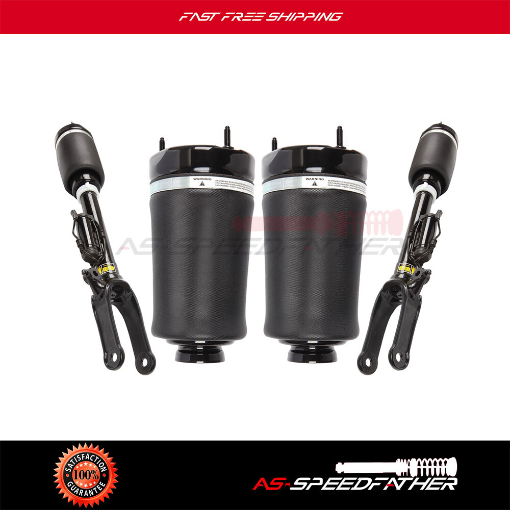 4PCS Front Suspension Shock Strut & Springs For Mercedes W164/X164 ...