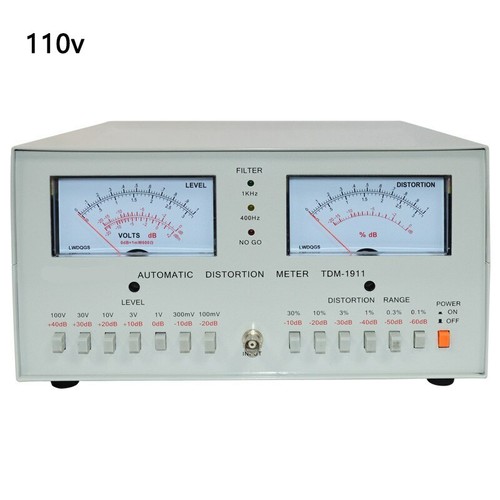 TDM-1911 Automatic Distortion Meter Audio Signal Distortion Analyzer 0. ...