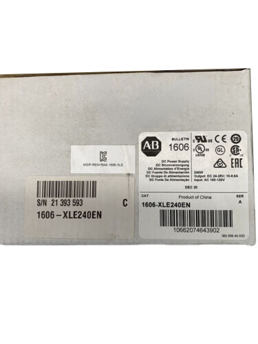 1 PC New AB Sealed 1606-XLE240EN AC to DC Power Supply 24V 10A 240W ...