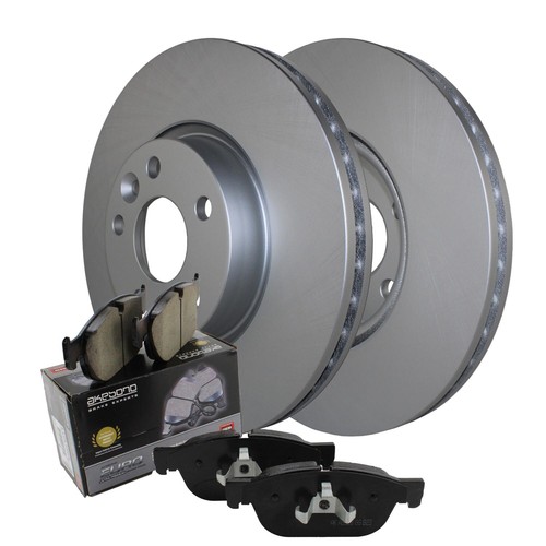 Front Brake Kit 300mm Rotors Akebono Ceramic Pads For Range Rover ...