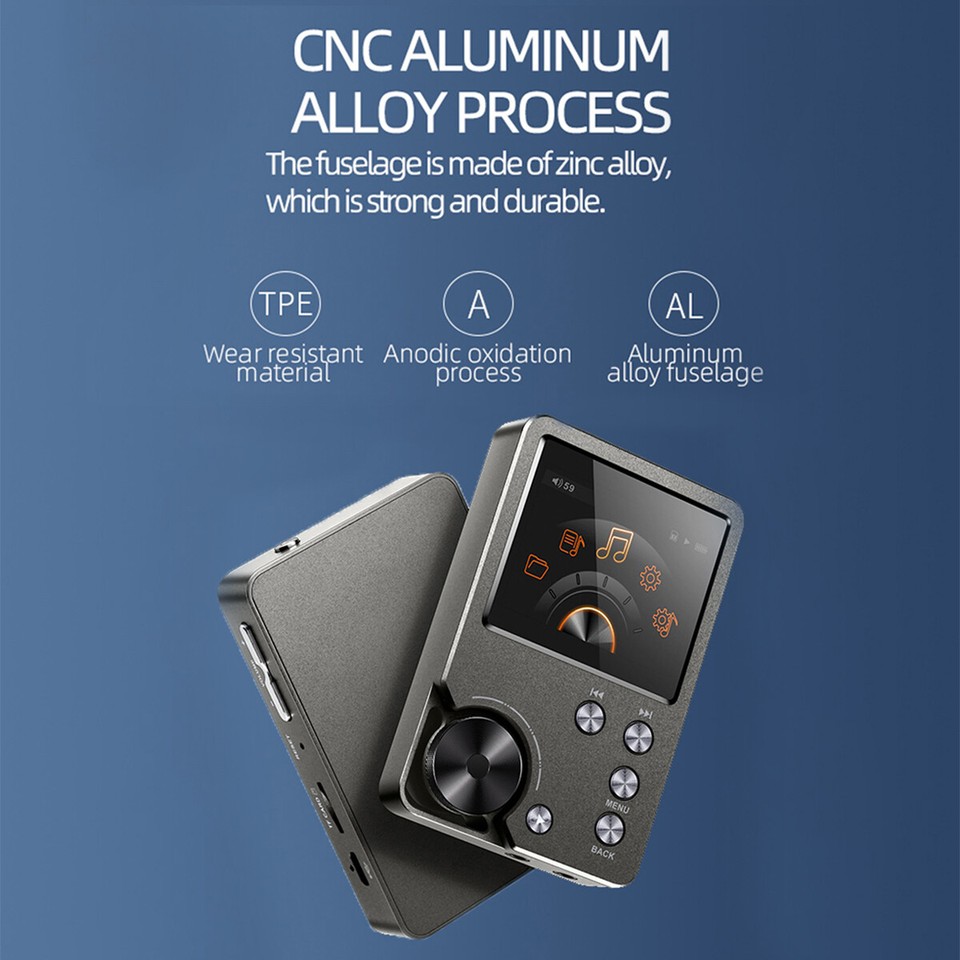 HiFi MP3 Player Lossless DSD DAC Flac High Resolution Music Player ...