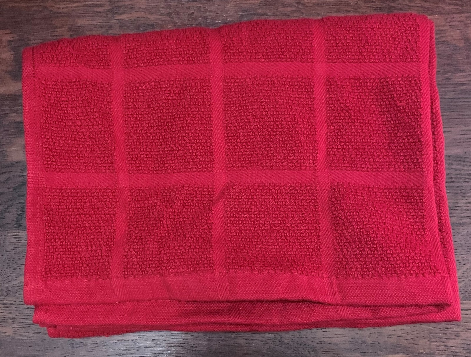 Everyday Ritz Red Square Hand Towel 28 in x 19 in | eBay