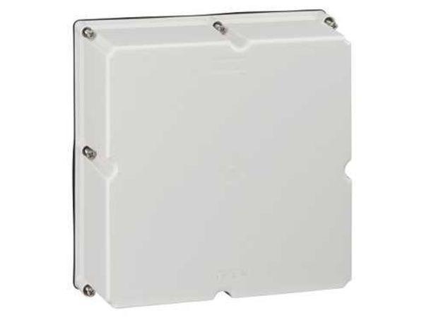Clipsal INDUSTRIAL ADAPTABLE ENCLOSURE COVER 4-Gang Grey Australian ...