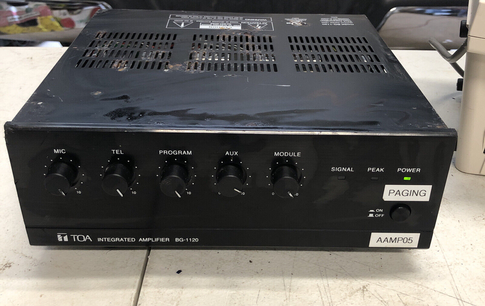 TOA BG-1120 Integrated Amplifier (ih5-X800) | eBay