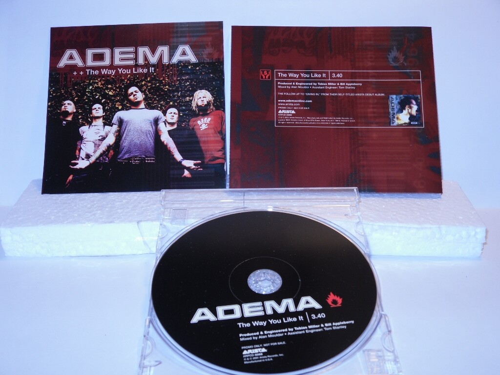 Adema - The Way You Like It Promotional ONLY CD Single - ** Free ...