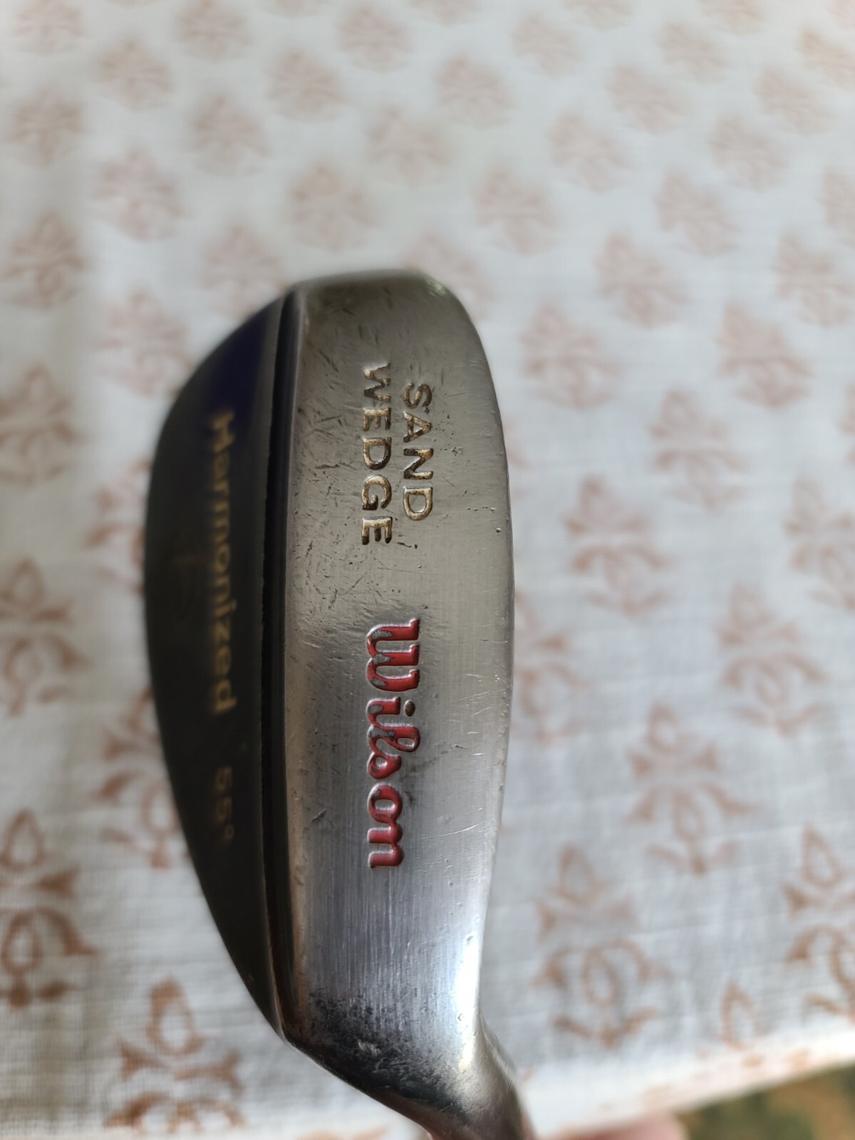 Wilson Harmonized 55° Sand Wedge Mens RH Stainless Black Steel 35" | eBay