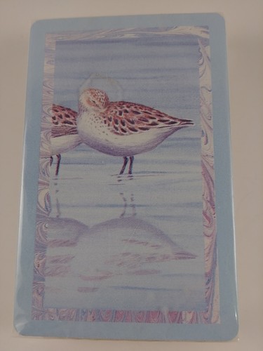 Vintage, Cape Shore Playing Cards, Sand Pipers In Water, Sealed, never ...
