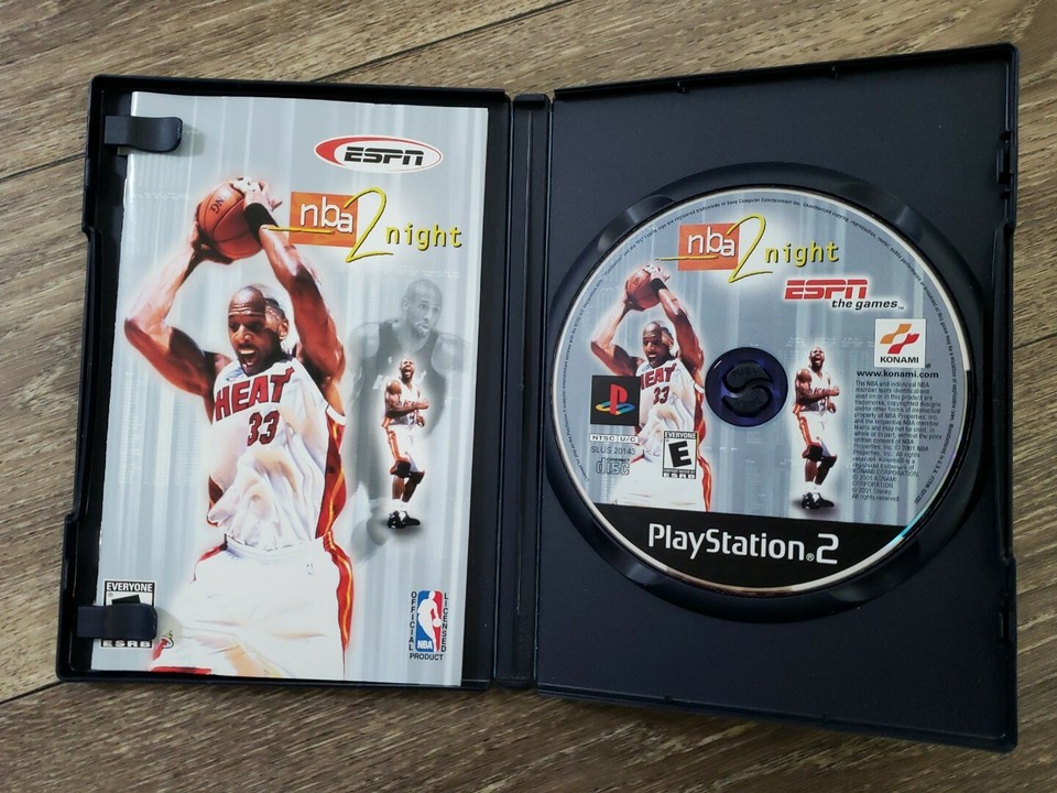 PS2 ESPN NBA 2Night Game (Sony PlayStation 2, 2001) Complete With ...