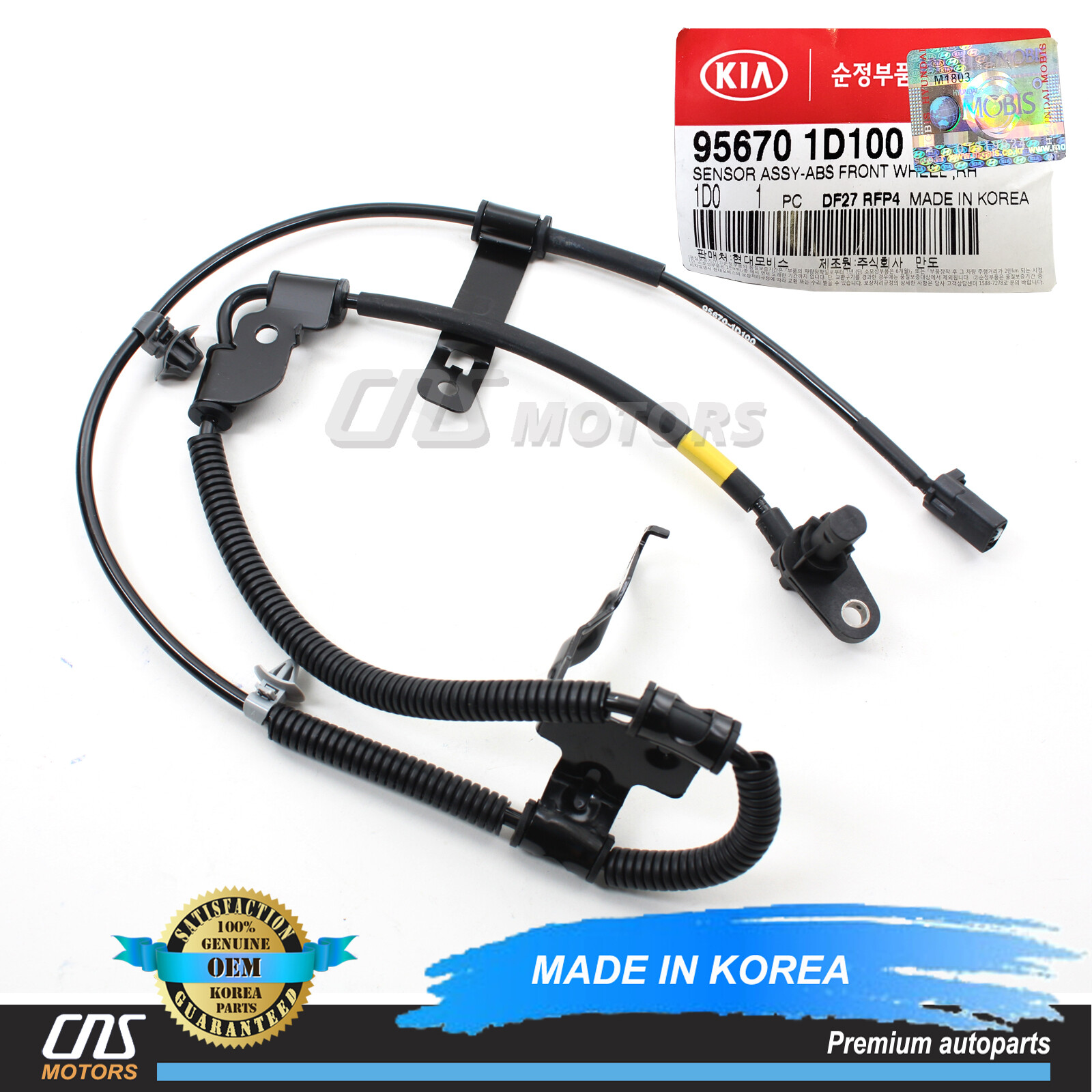 GENUINE ABS Wheel Speed Sensor FRONT RIGHT for 2007-10 Kia Rondo ...