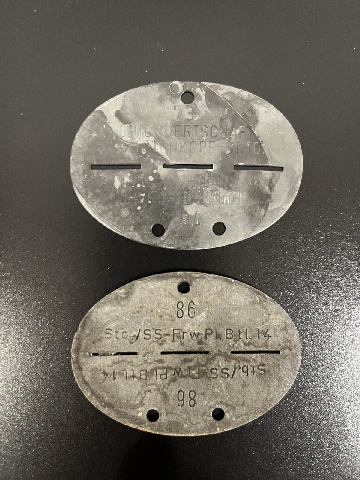 WORLD WAR II GERMAN DOG TAG LOT. | eBay