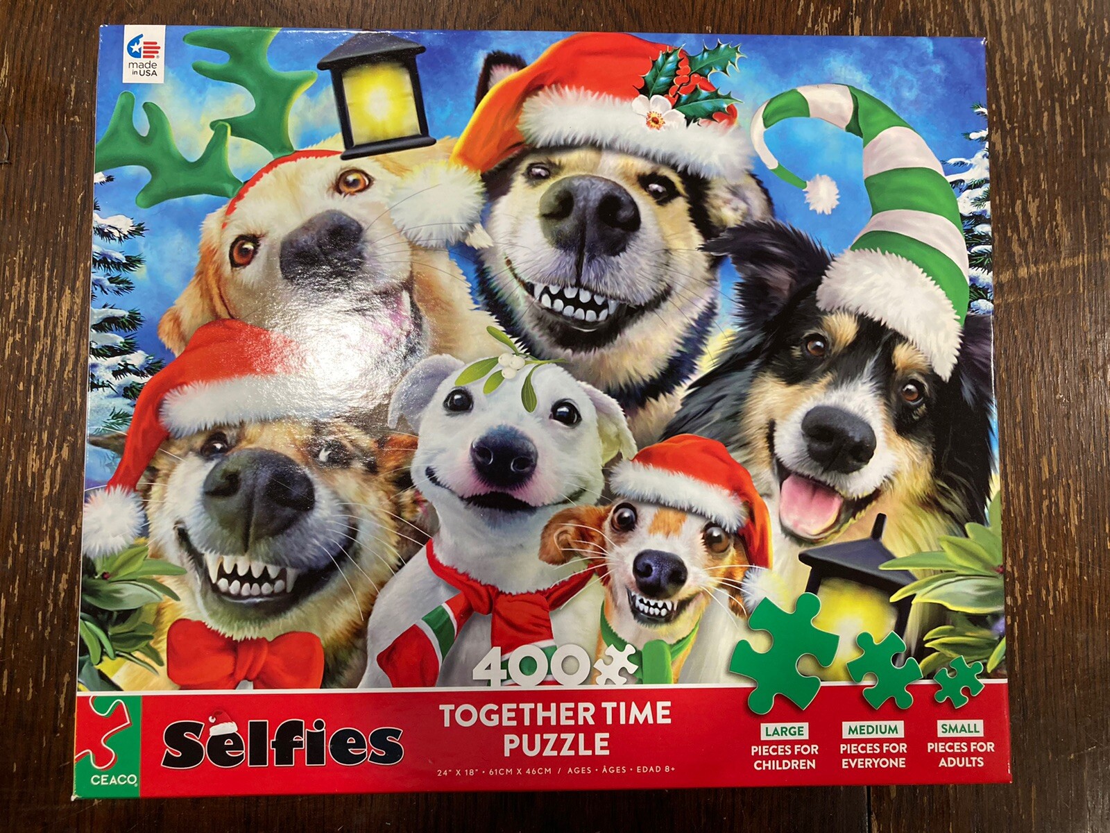 SELFIES TOGETHER TIME PUZZLE 400 Pieces Christmas | eBay
