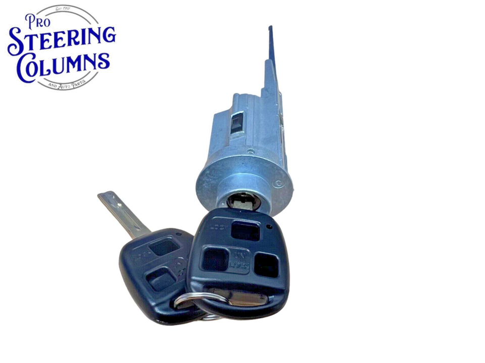04-06 RX330 07-10 RX350 IGNITION & DOOR LOCK CYLINDER SET 2 KEY SHELLS ...