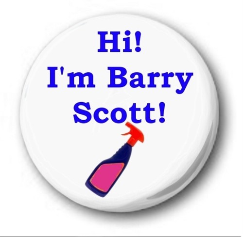 HI I'M BARRY SCOTT 25mm 1" Button Badge - Advert Cute Novelty Bang | eBay