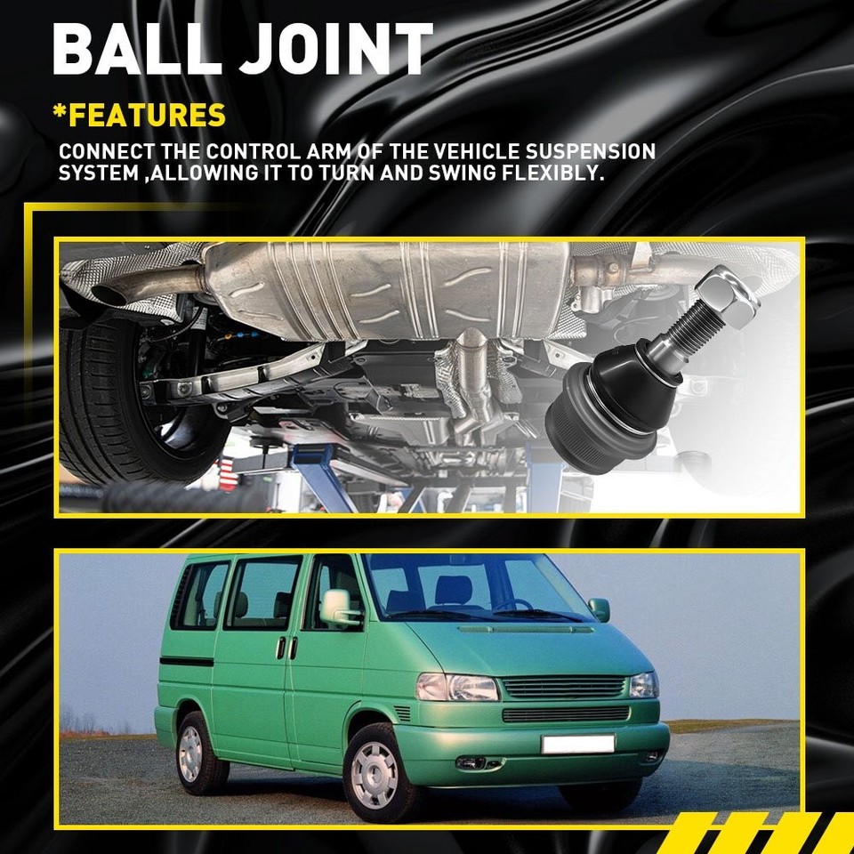 For VW T4 Mk IV Transporter Van Bus 1996-2003 Front Lower Ball Joint ...