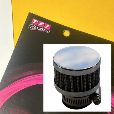 TFI 3998C 25mm 1-0" Crankcase breather filter Cleanable Chrome | eBay