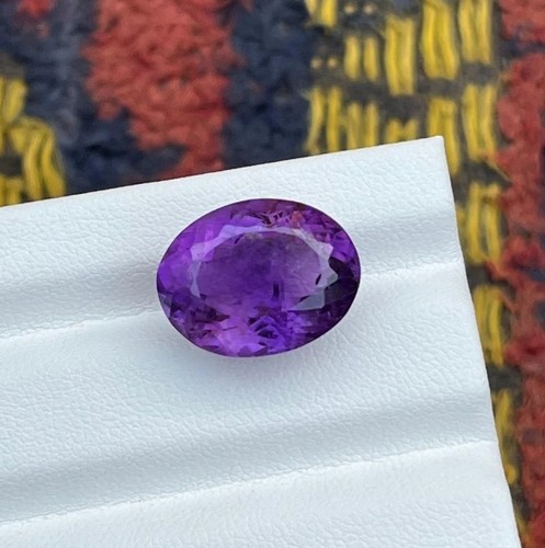 10.80 Cts Natural cut oval shape Amythst loose gemstone from Africa. | eBay