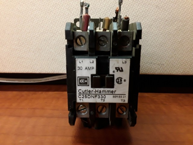 Eaton Cutler Hammer C25DNF330 Definite Purpose Contactor Series E1 for ...