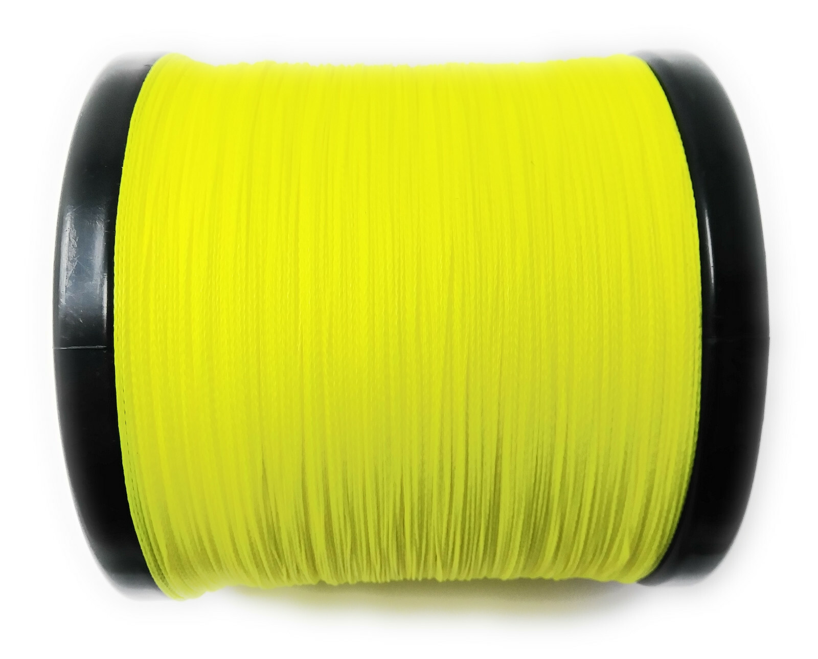 Reaction Tackle Braided Fishing Line / Braid - Hi Vis Yellow 4 and 8 ...