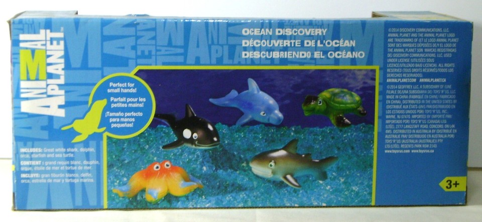 Animal Planet OCEAN DISCOVERY Sea Creatures Playset Whale 35553 NOS ...