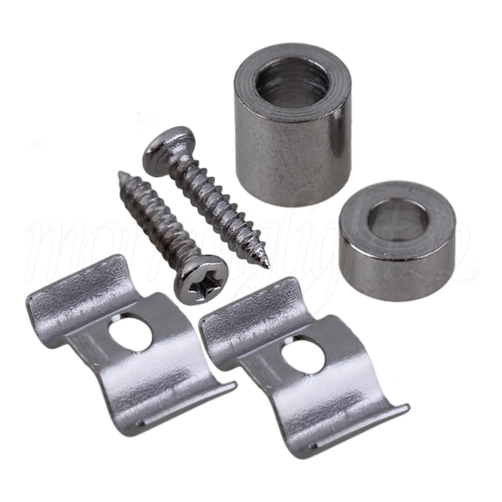 20 Pairs Metal String Guides Retainers Trees for Electric Guitar Bass ...