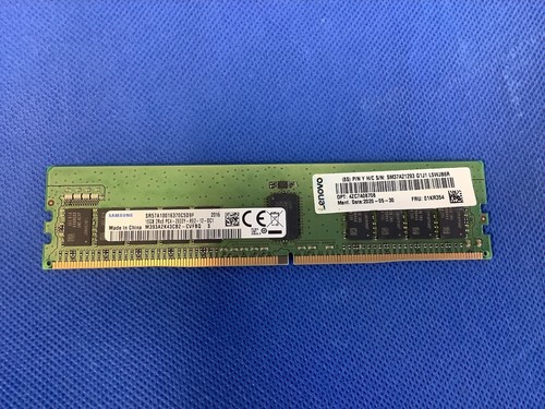 01KR354 LENOVO 16GB (1X16GB) 2RX8 PC4 2933Y MEMORY 4ZC7A08708 | eBay
