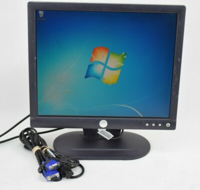 Dell E173FP 17" VGA LCD Flat Panel Monitor Display w/ Cords Grade B | eBay